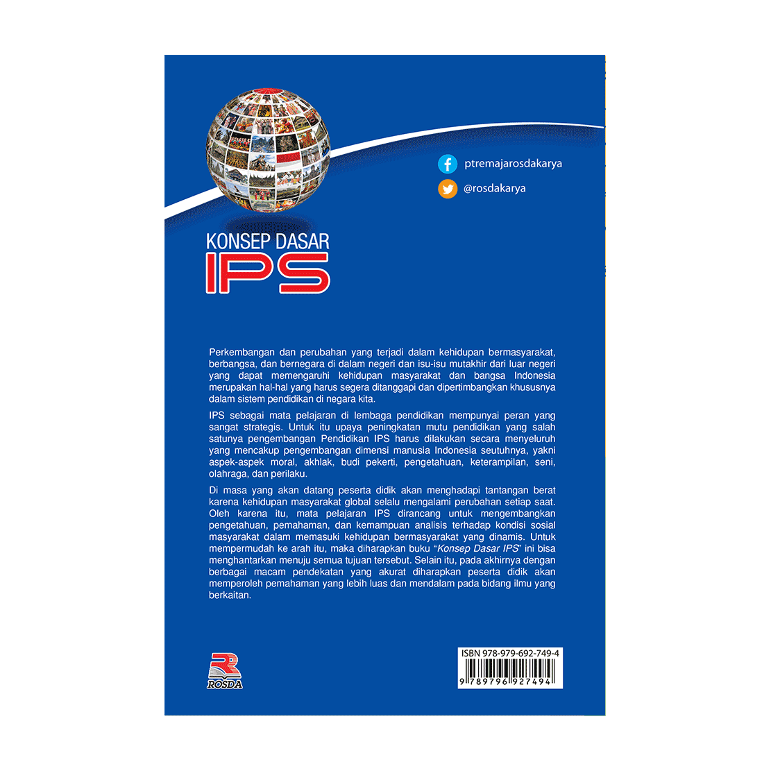 Konsep Dasar IPS | PT Remaja Rosdakarya